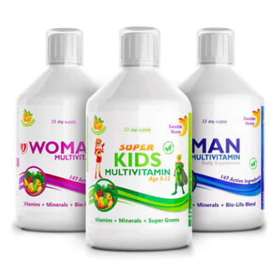 Swedish Nutra Multivitamin családi csomag - 3x500ml | Biolét Egészségbolt